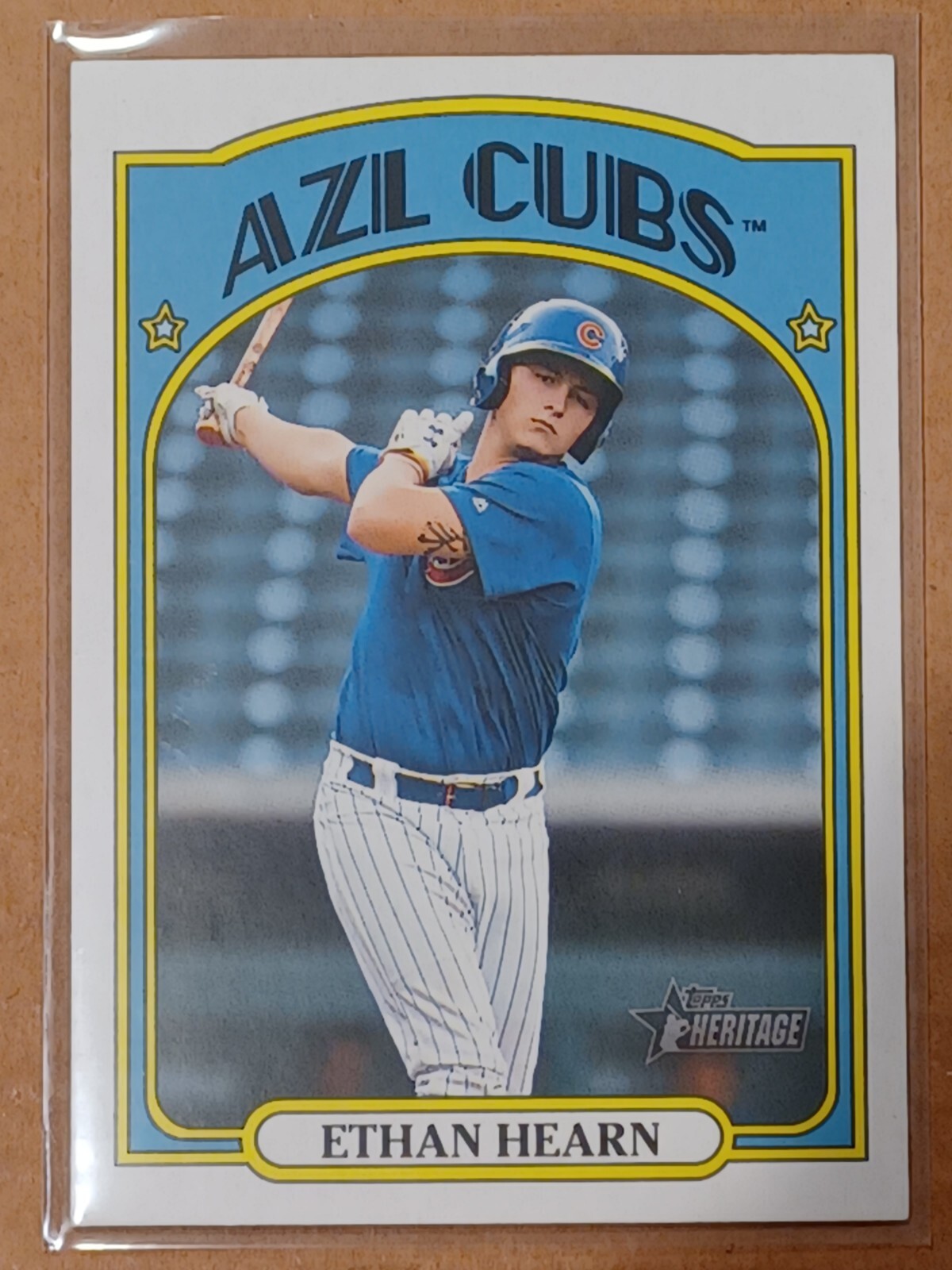 2021 Topps Heritage Minors #168 Ethan Hearn - AZL Cubs | eBay