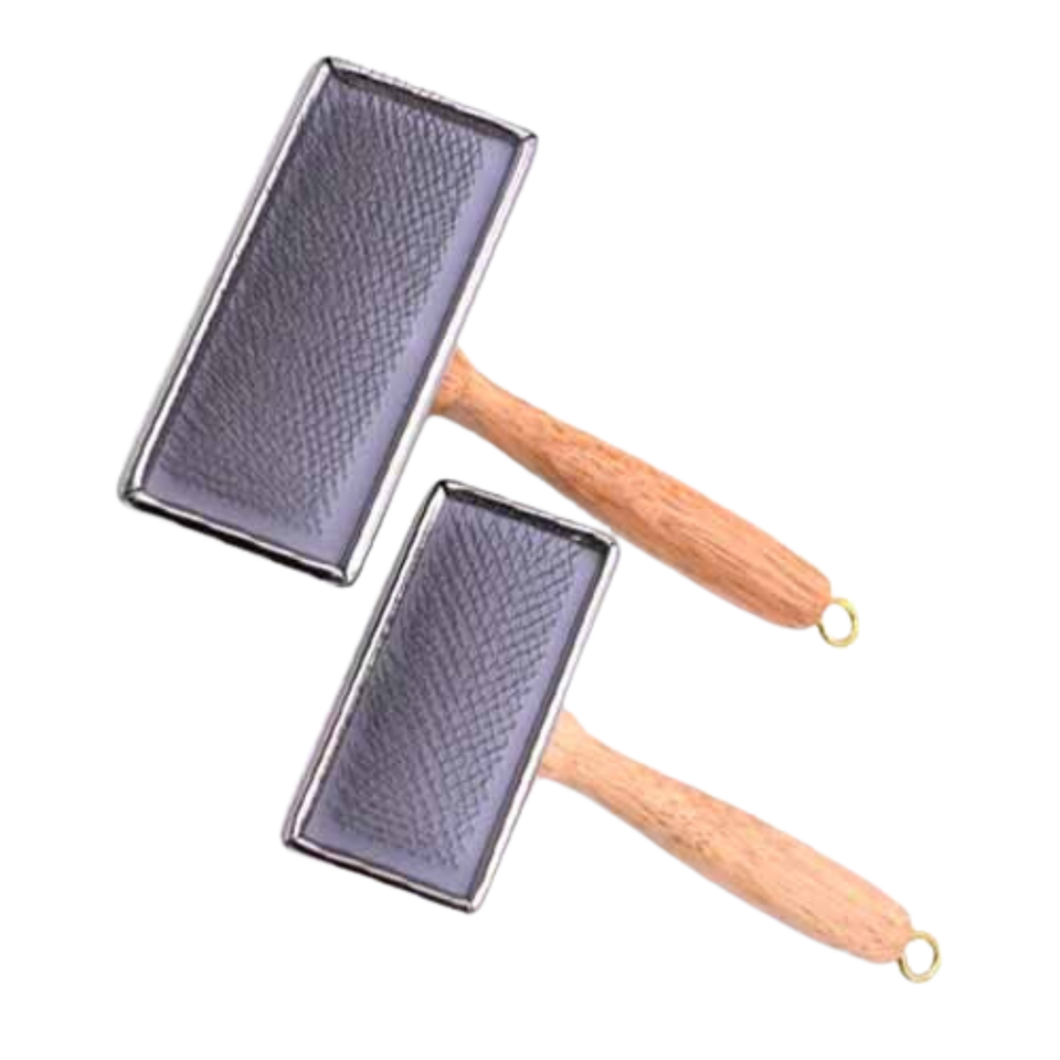 Pro-Finish Wire Pad Slicker Brush for Dogs | eBay