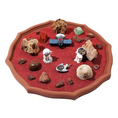 Desktop Zen Garden Kit -Mars Space Exploration Themed Zen Decor Sand ...