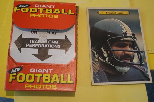 1980 Topps Football Large/Giant Photo Box Full set | eBay