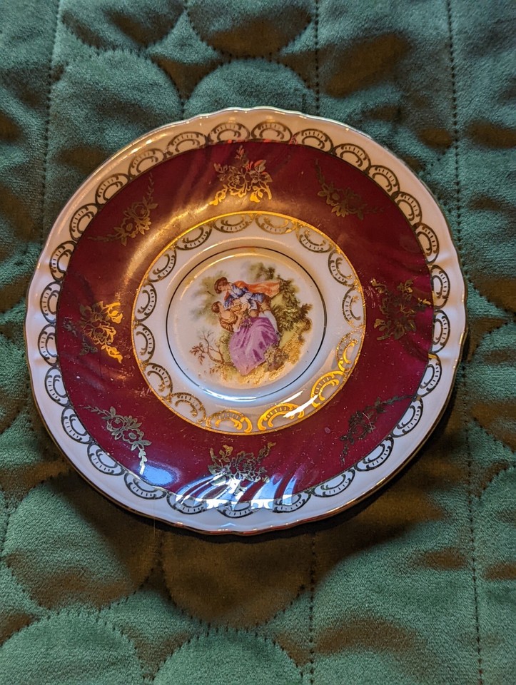 2 Beautiful Thomas R Germany Fine Porcelain Bavaria Saucers. | eBay