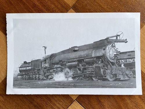 Southern Pacific Railroad Train Engine Locomotive No. 2491 Antique ...