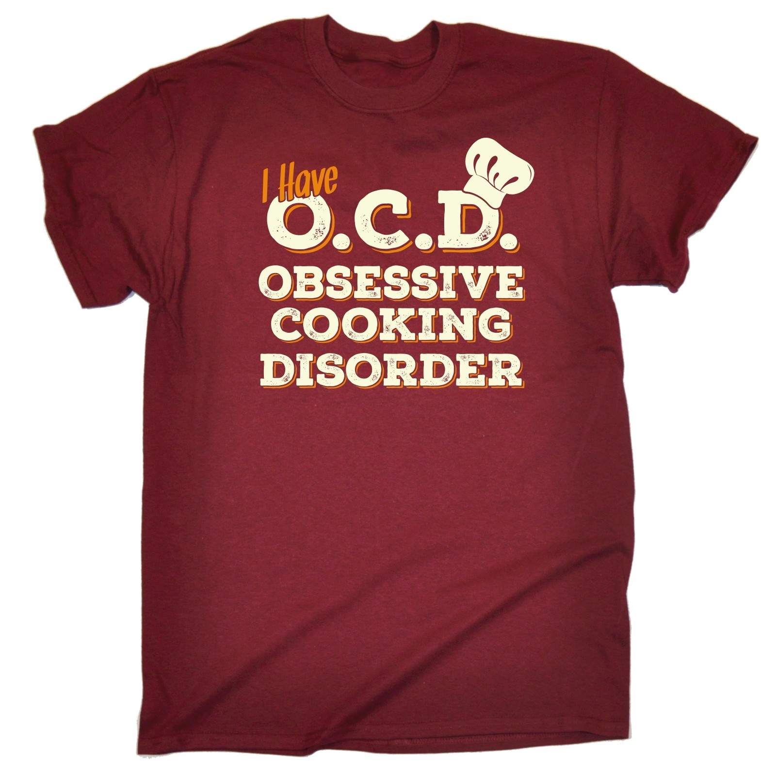 I Have OCD Cooking Disorder T-SHIRT Cook Tee Chef Kitchen Funny ...