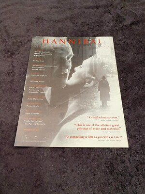 HANNIBAL Oscar ad Anthony Hopkins & SHREK Best Animated FIlm & ALI Will ...