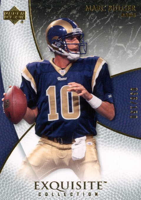 2007 Exquisite Collection Football Card #56 Marc Bulger /150 | eBay