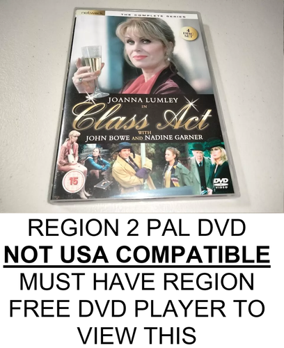 GOOD Class Act Complete Series DVD REGION 2 PAL Joanna Lumley British ...
