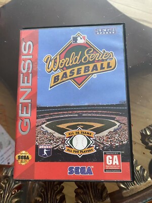 World Series Baseball - Original Sega Genesis Game | eBay