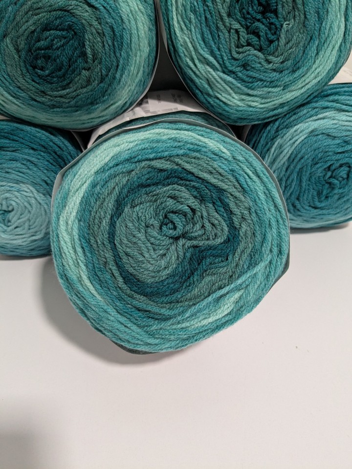 bundle of Variegated Aran Knitting Crochet Yarn cakes 6X150g | eBay UK