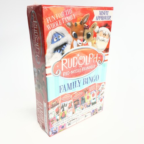 Rudolph the Red Nosed Reindeer Retro Family Bingo Game Christmas TV ...