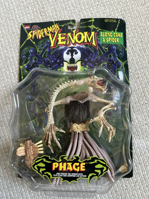 1997 ToyBiz SPIDER-MAN ALONG CAME A SPIDER - PHAGE Action Figure | eBay