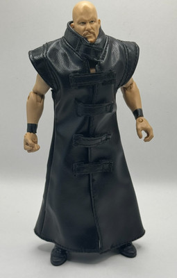 WWE Black Undertaker Entrance Duster Accessory Mattel Figure Clothes 1/ ...