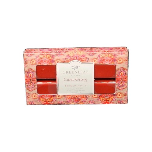 Greenleaf Cider Grove Scented Wax Bar 2.6 oz 6 blocks New Spiced Fruit ...
