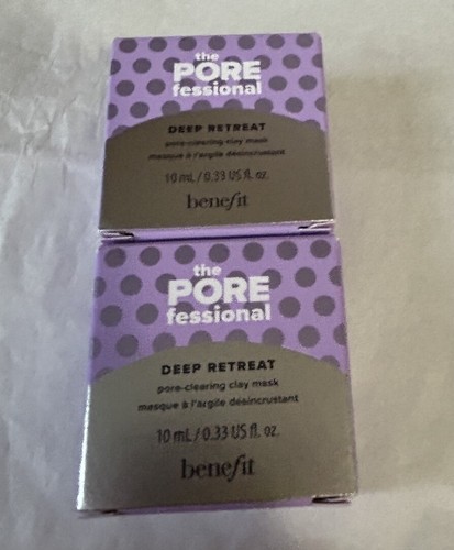 2 Benefit the Porefessional Deep Retreat Clay Mask .33 Oz. Ea 0.66 Oz ...