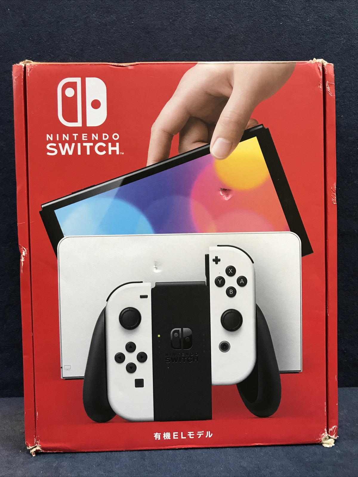 Nintendo Switch OLED Console 64GB-Wite & Black-NEW Sealed.