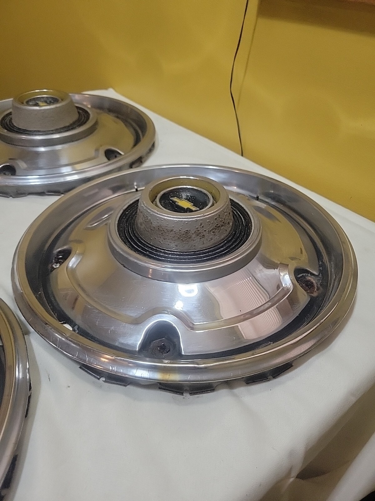 1973-1980 Chevy C10 C/K Squarebody 15" Hubcaps Wheel Cover Rear 1/2 ton ...