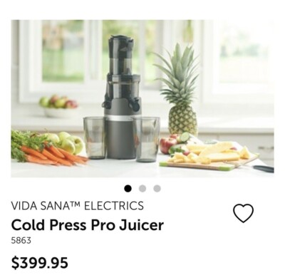Princess House cold press pro juicer | eBay