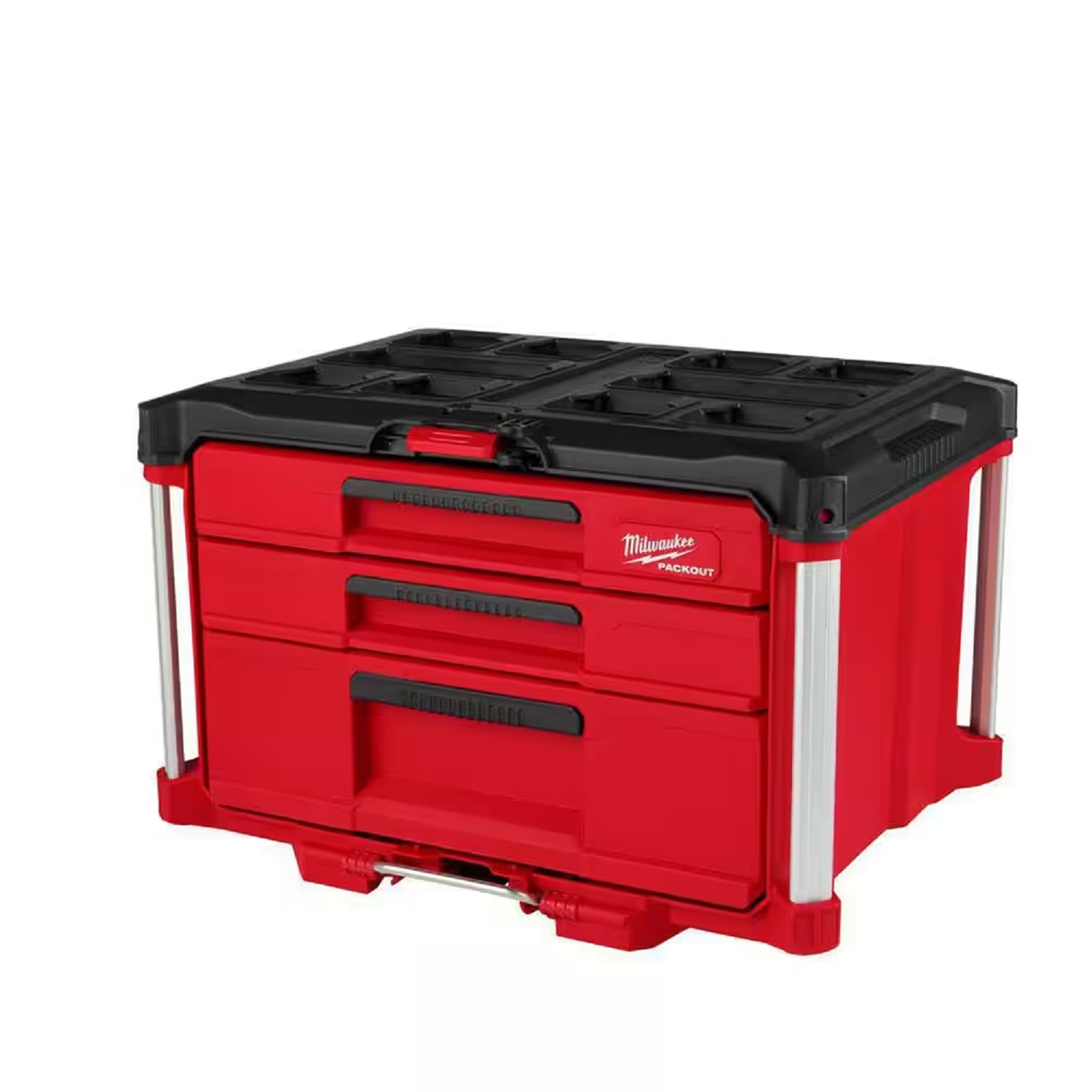 Milwaukee 48-22-8447 PACKOUT 22 in. Modular 3-Drawer Multi Drawer Tool ...