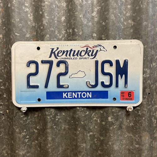 KENTUCKY U.S.A. Vintage Collector’s Car Number Plate Sign | eBay Australia