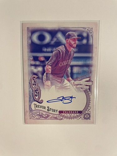 2017 Topps Gypsy Queen - Autographs Missing Black Plate #GQA-TS Trevor ...