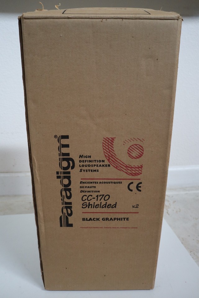 Paradigm CC-170 V.2 Center Channel Speaker Black | eBay
