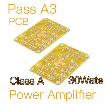 1pair MOFI Pass A3 Fully MOSFETs Class A Power Amplifier PCB | eBay