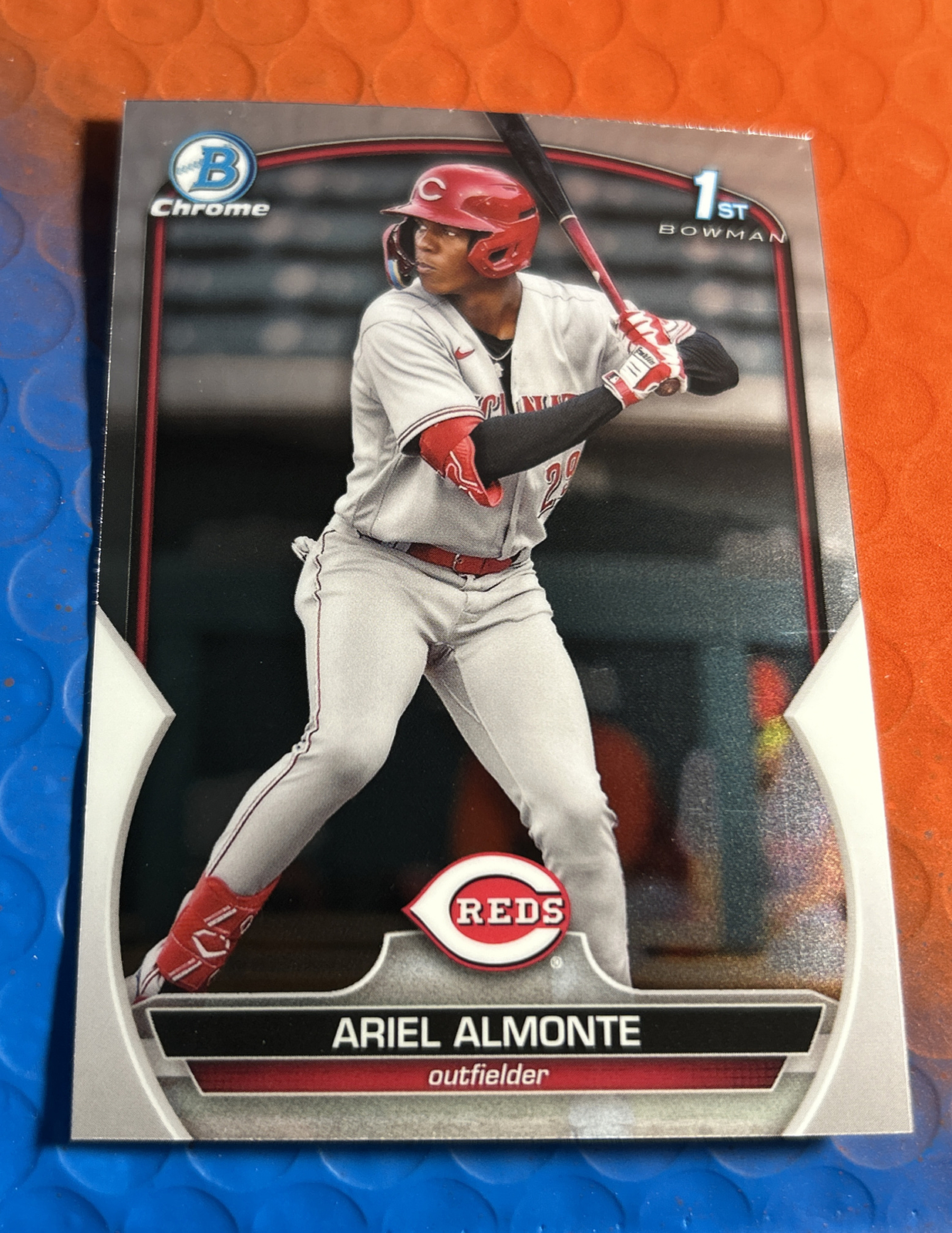2023 Bowman Chrome Prospects Ariel Almonte 1st Bowman Card #BCP-78 Reds ...