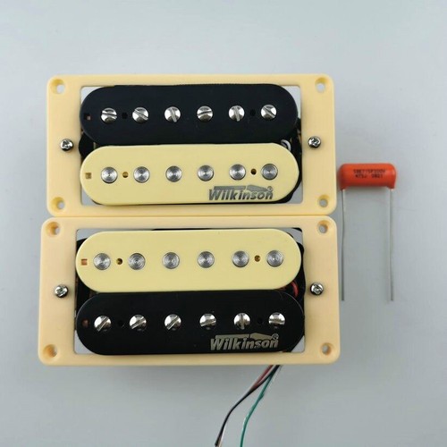 Wilkinson Humbucker Ainico V Pickups with Capacitor for Gibson Epi LP ...