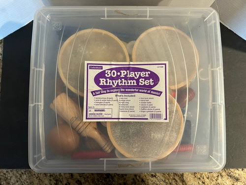 Lakeshore Learning 30 Player Instrument Classroom Rhythm Set - LC1430 ...