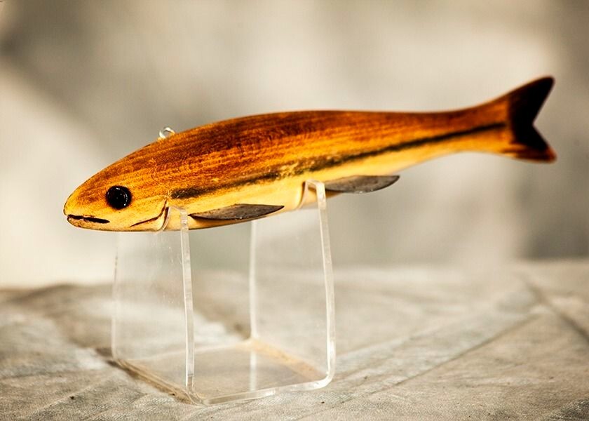 Native American Ross Allen Sr 7" Fish Decoy LacDuFlambeau WI Vintage | eBay