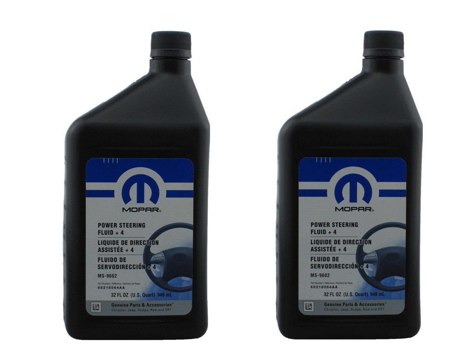 2x MOPAR HYDRAULIKÖL SERVO ÖL LENKFLÜSSIGKEIT +4 0,946 L 05166226AA | eBay