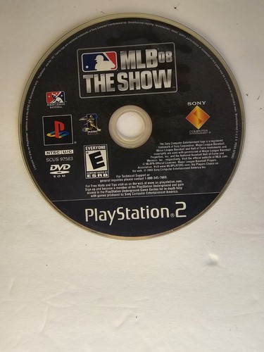 MLB 08 The Show PS2 Disc Only | eBay