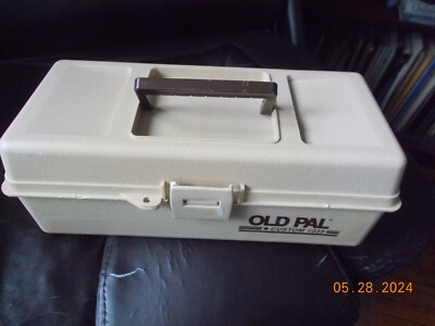 Old Pal Custom 1035 Plastic Tackle Box with Tray Insert, Excellent ...