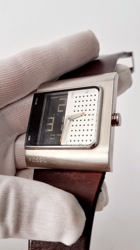 Fossil Watch Men Model JR 9387 50M Stainless steel RARE | eBay