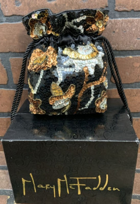Vintage Mary McFadden Evening Bag Purse Fashion Treasures Collection | eBay