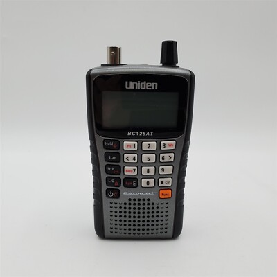 Uniden Bearcat BC125AT Handheld Scanner, 500-Alpha-Tagged Channels | eBay