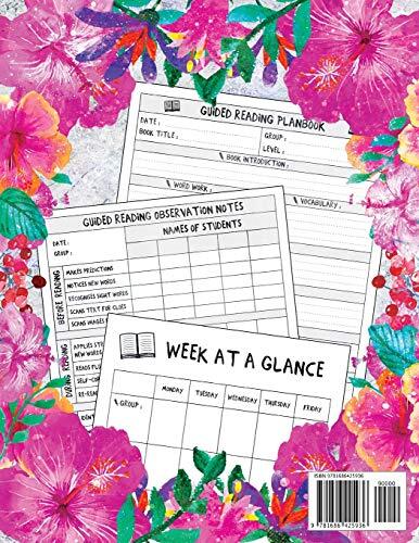 Guided Reading Plan Book: Planbook & Observation Notes for Teachers | eBay