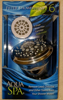 AQUA SPA FILTER SHOWERHEAD | eBay
