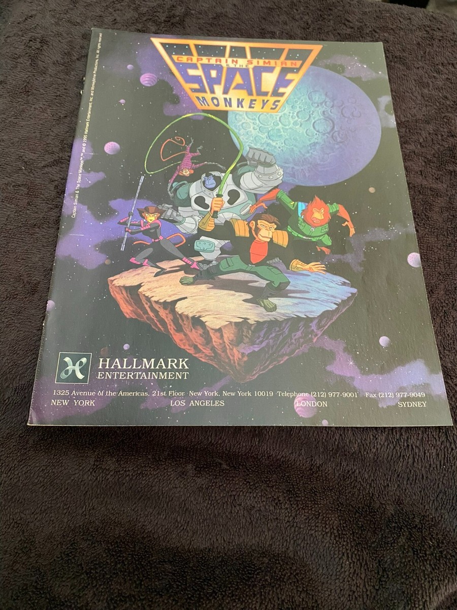 Western Animation Captain Simian And The Space Monkeys