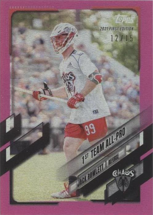 2021 Topps Premier Lacrosse League First Edition - 1st Team All-Pro ...