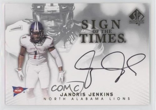 2012 SP Authentic Sign of the Times Janoris Jenkins #ST-JJ Rookie Auto ...