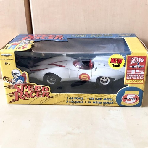 Speed Racer Mach 1/18 Scale Mach GoGoGo Model Car Toy Collectible New ...