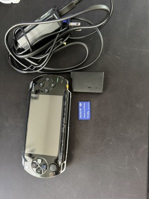BLACK Sony PSP 3000 System w/ Charger, battery, Memory Card Bundle ...