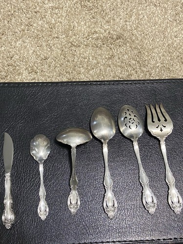 66 Piece Sterling Silver Flatware By Tradition Model Bromley Du Maurier ...