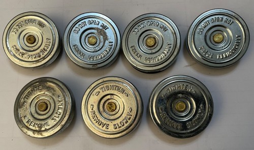 VINTAGE NOS STANT HEAVY DUTY RADIATOR CAPS = LOT OF 7 = #7 - #10 - #15 ...