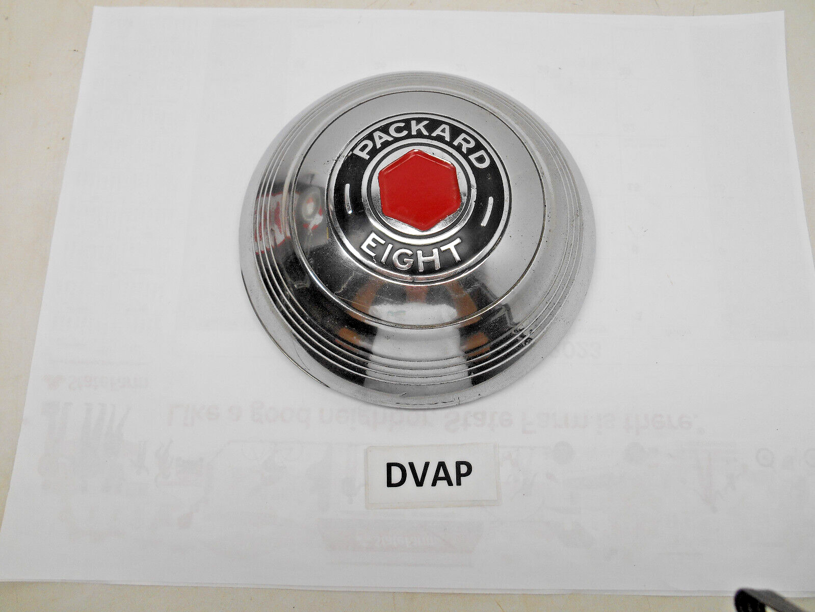 Qty of (1) 1939 39 Packard Eight Chrome 10 Inch Hubcap ( DVAP ) | eBay