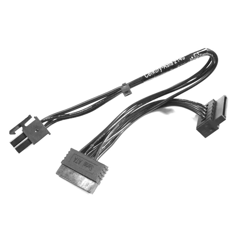 Adapter Power Supply Cable For HP M01 N01 S01 Pwr(2*2) TO 2 SATA 15p ...