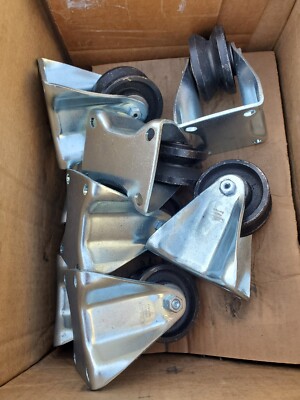 3 Inch V-Type Groove Wheel Heavy Duty Rigid Caster Sunline Casters | eBay