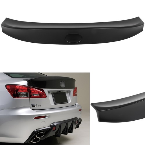 For 06-13 LEXUS IS250 IS350 ISF ABS Duckbill Trunk Rear Side Spoiler ...
