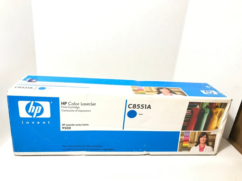 HP C8551A (822A) Hewlett Packard Cyan Toner Cartridge Genuine OEM | eBay