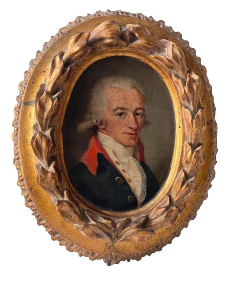 LA FAYETTE Gilbert de Motier Marquis de (1757-1834) Portrait Oil ...